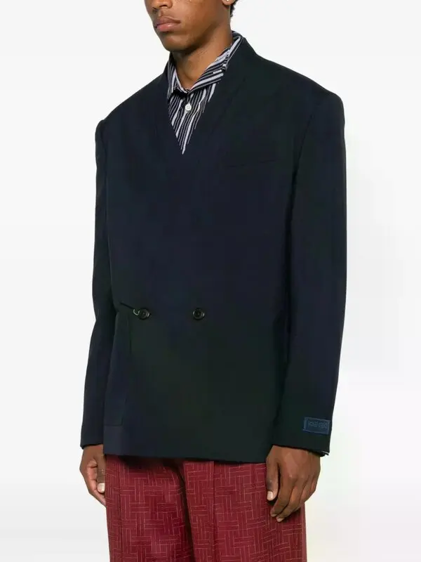 Kenzo Asymmetric Double-breasted Jacket