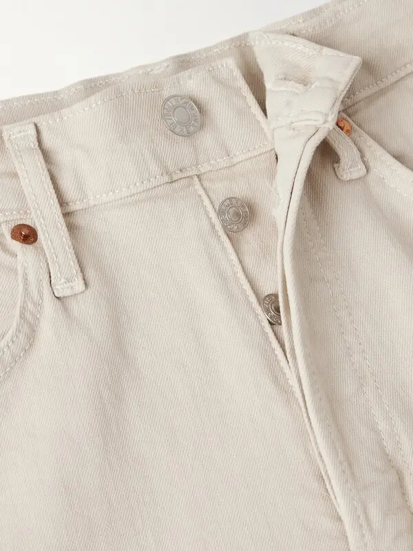 RE/DONE Cropped High-rise Flared Jeans