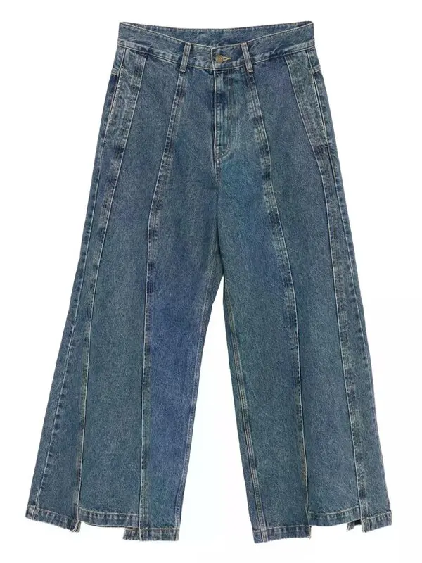 SONGZIO Bias Cut-out Jeans