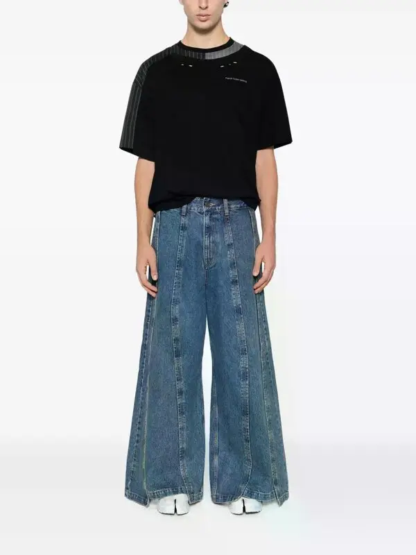SONGZIO Bias Cut-out Jeans