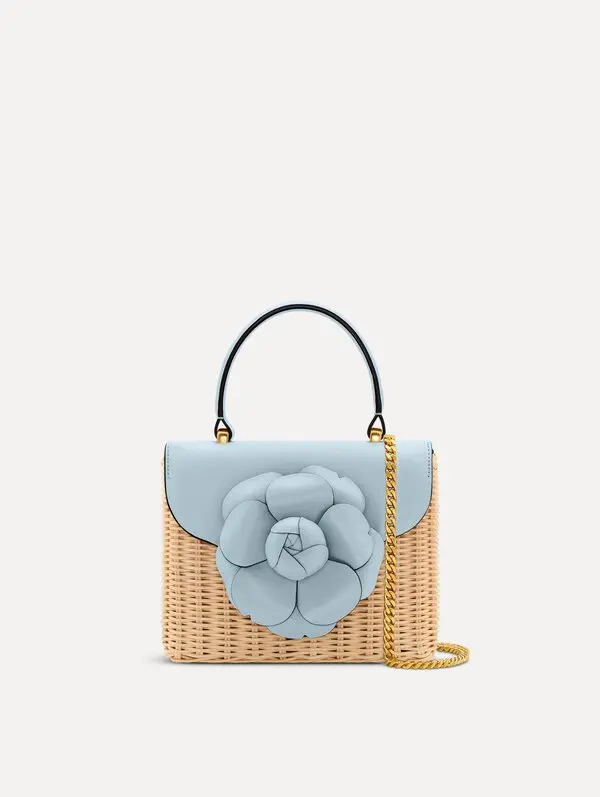 Oscar De La Renta Wicker Mini Bag - One-color