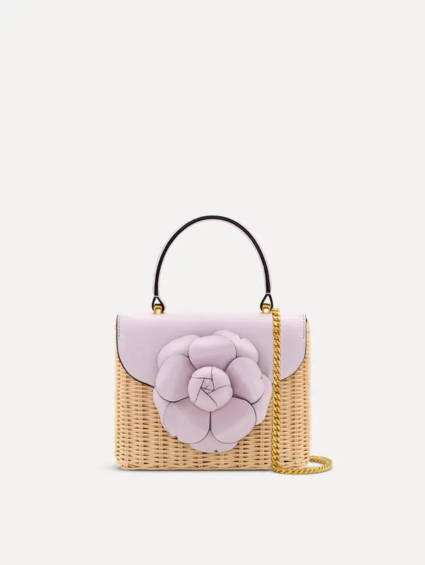 Oscar De La Renta Wicker Mini Bag - One-color
