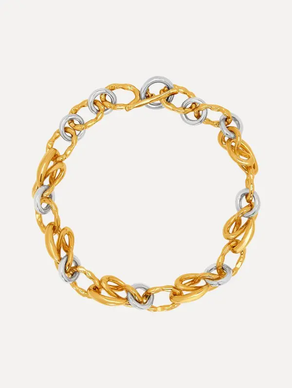 Oscar De La Renta O Knot Necklace - Gold