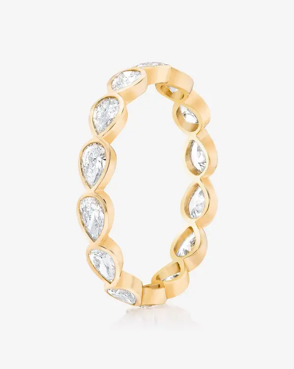 Ring Concierge Lab Diamond Pear Eternity Band