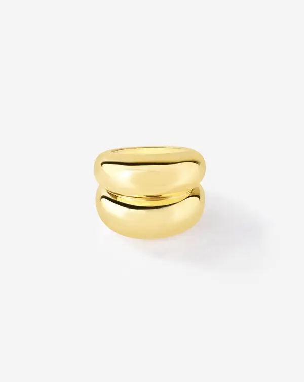 Ring Concierge 14k Yellow Gold Bold Bubble Ring