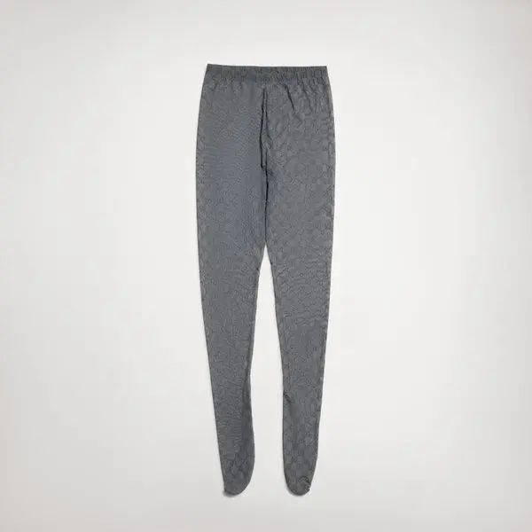 Gucci Gg Printed Tights - Black