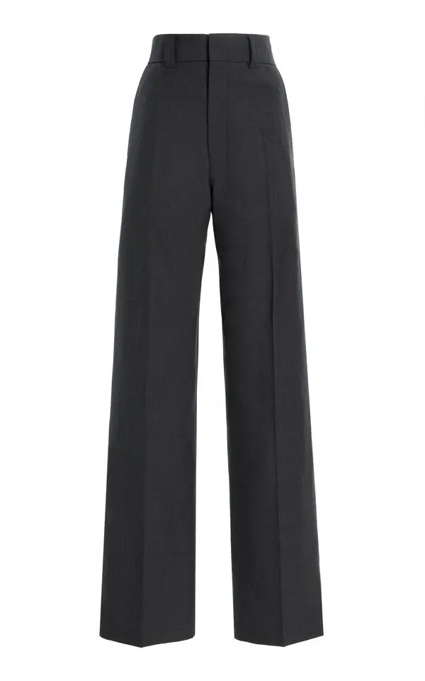 LEMAIRE Tailored Straight Leg Trousers - Grey