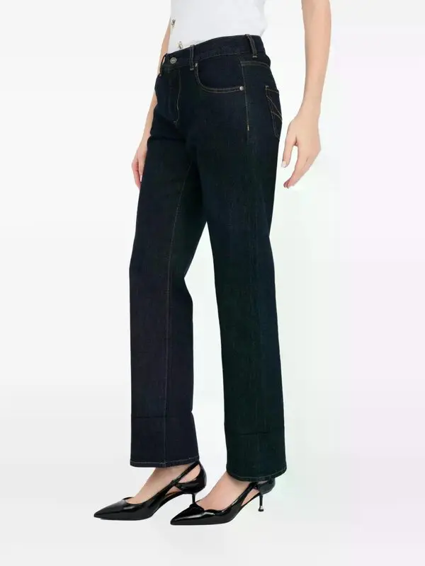 Liu Jo Embroidered Logo Jeans