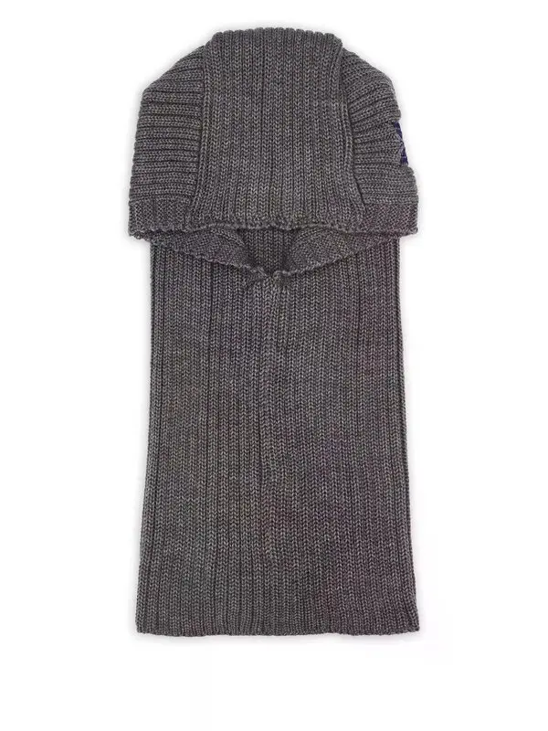 Needles Embroidered Butterfly Balaclava - Grey