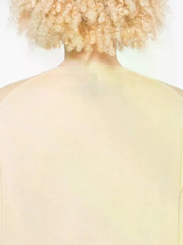 TOTEME Crew-neck Wool Silk Knit - Neutrals