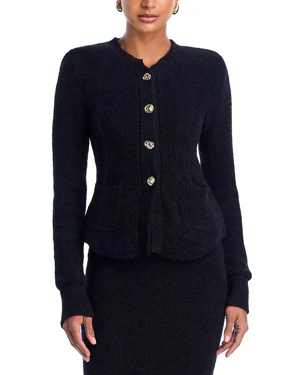 L'Agence Melissa Peplum Cardigan