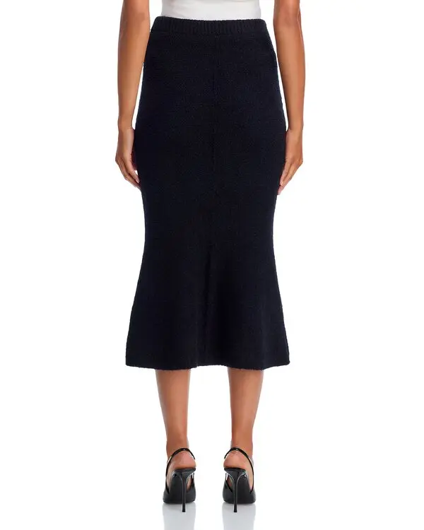L'Agence Salem Knit Flared Skirt