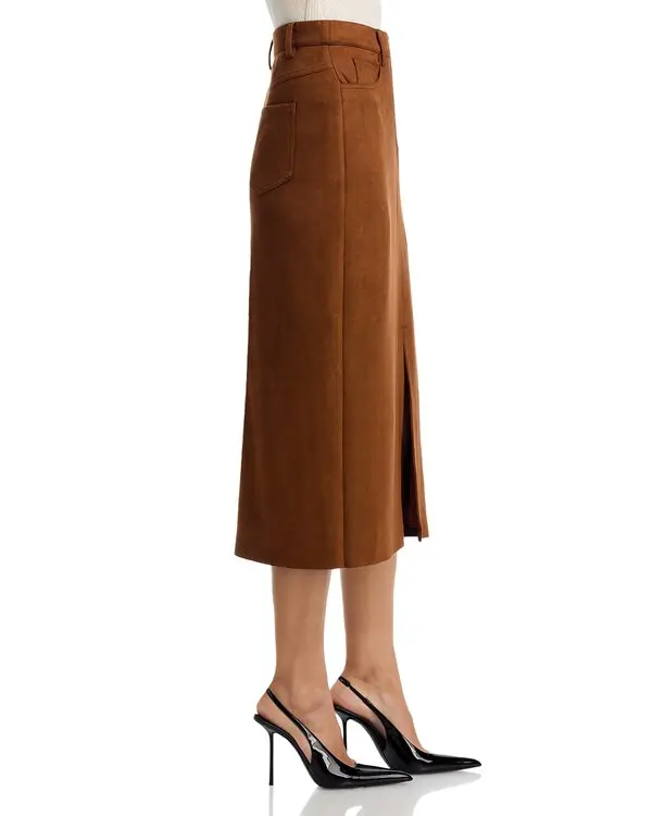 T Tahari Slim Slit Front Skirt