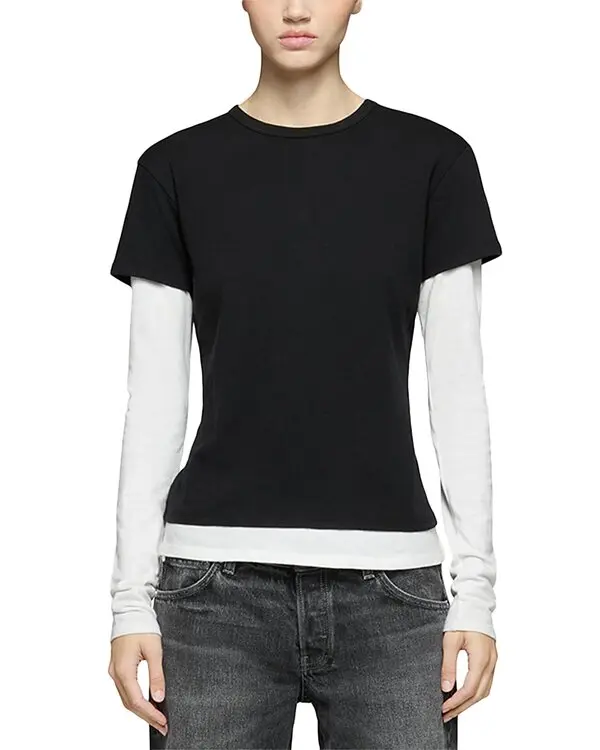 EB DENIM Rory Layered Tee