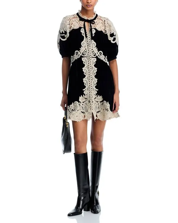 off the shoulder lace dresses Midsummer Lace Off-Shoulder Gown main image 1