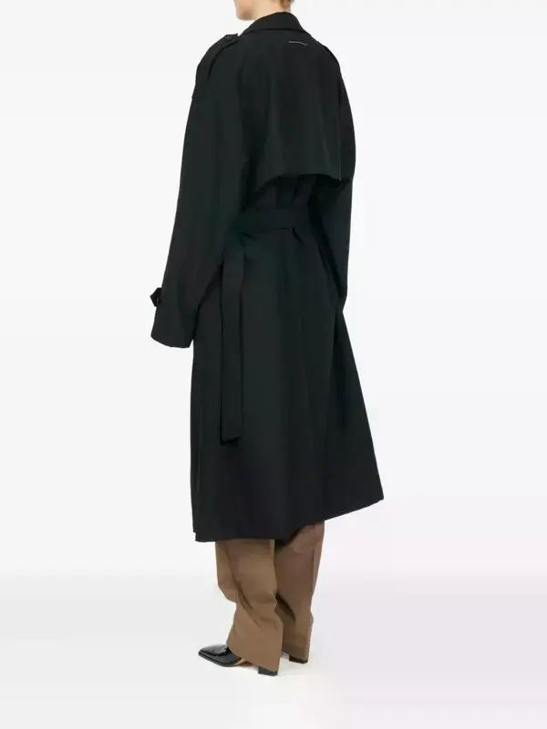 MAISON MARGIELA Double-breasted Belted Coat