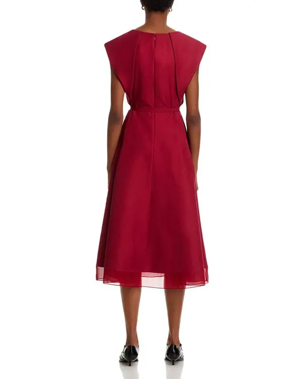 3.1 Phillip Lim Sleeveless Draped Bow Dress