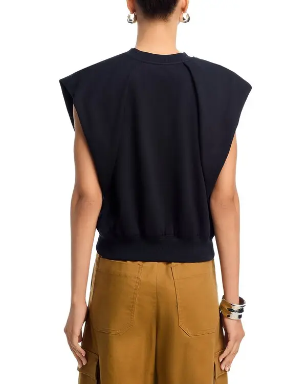 3.1 Phillip Lim Bow Drape Top - Black