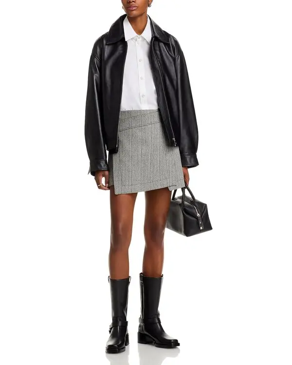 3.1 Phillip Lim Overlay Mini Skirt