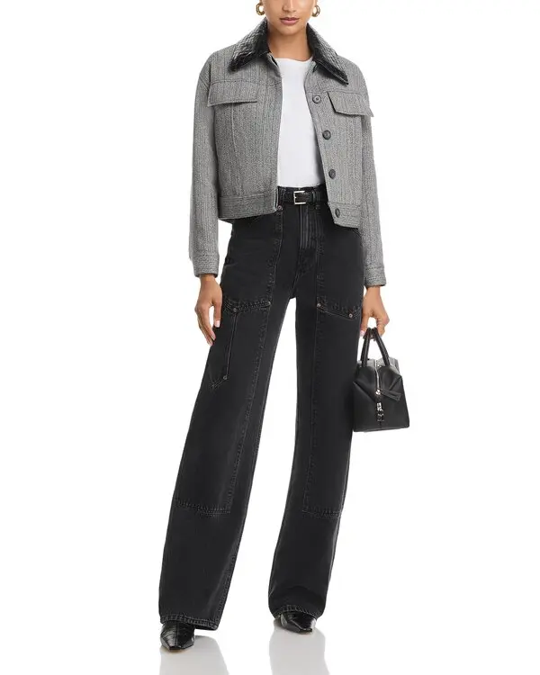 3.1 Phillip Lim Tailored Jacket With Combo Collar
