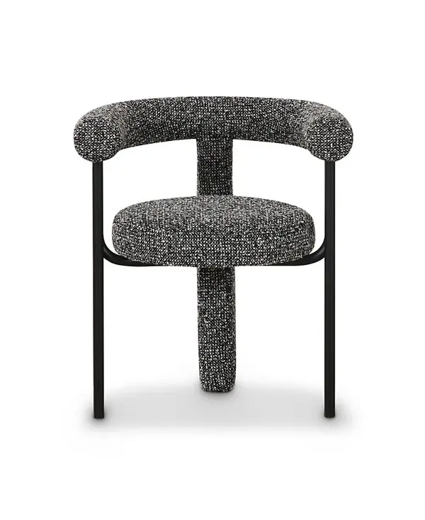 TOV FURNITURE Synn Performance Boucle Dining Chair - Black