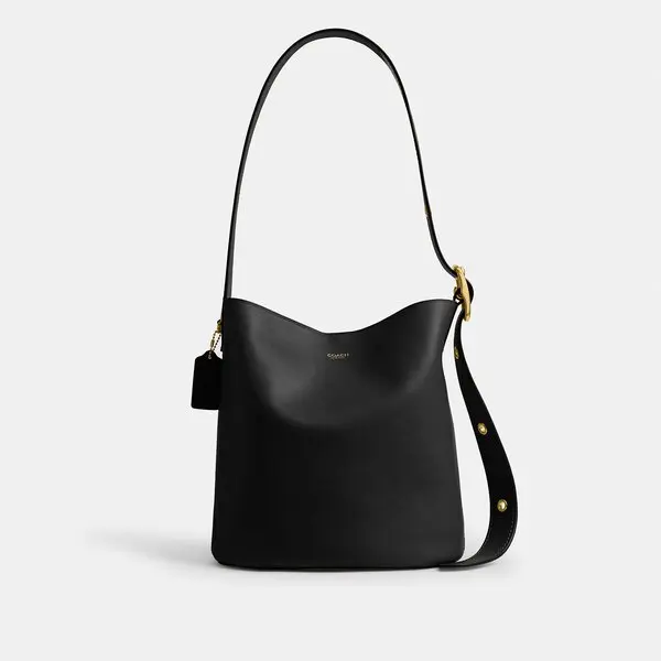 COACH OUTLET Coach® Bleecker Bucket Bag - Brass/black