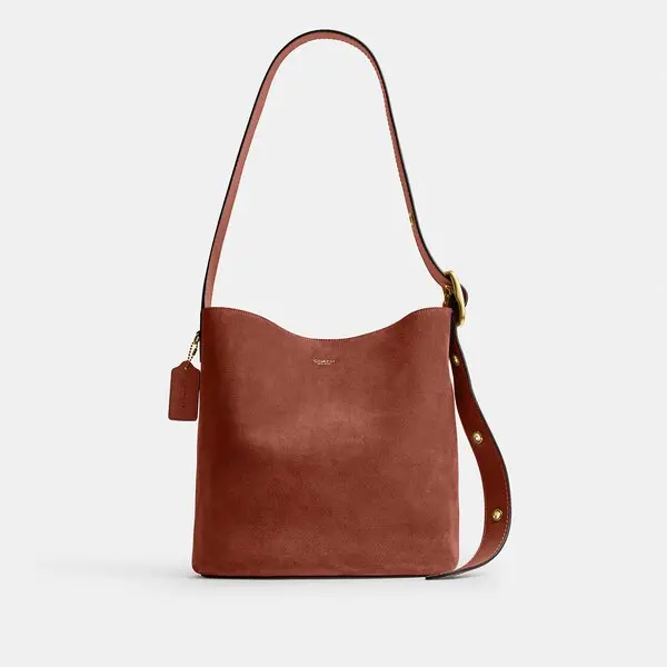 COACH OUTLET Coach® Bleecker Bucket Bag - Brass/clay