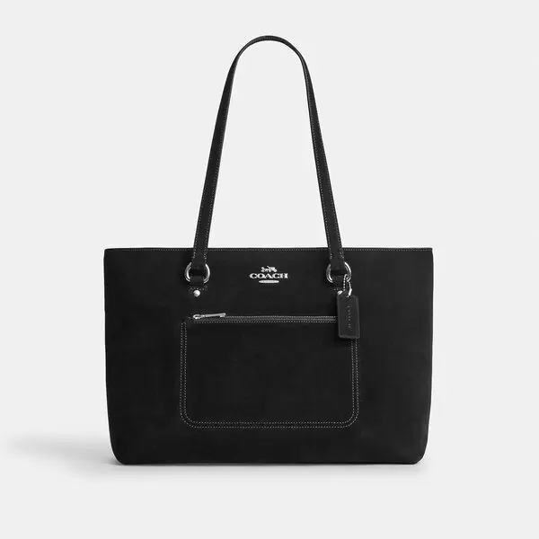COACH OUTLET Station Tote Bag - Silver/black