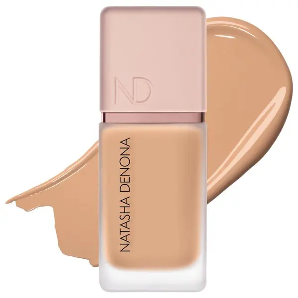 NATASHA DENONA Hy-glam Foundation Hydrating & Blurring Luminous Longwear Serum Foundation - N8