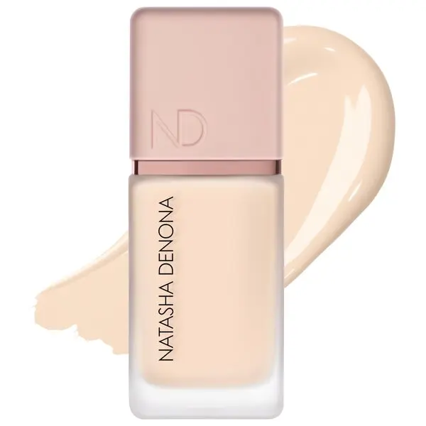 NATASHA DENONA Hy-glam Foundation Hydrating & Blurring Luminous Longwear Serum Foundation - Y1