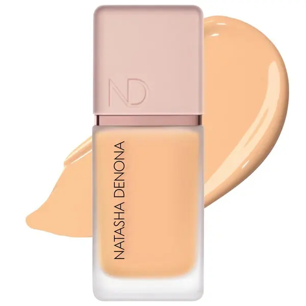 NATASHA DENONA Hy-glam Foundation Hydrating & Blurring Luminous Longwear Serum Foundation - Y4
