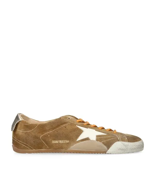 Golden Goose True Star Suede Sneakers - Beige