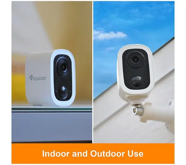TOUCAN 2pack Wireless Security Camera S4