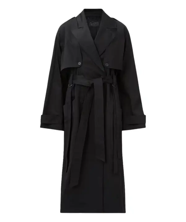 ALLSAINTS Cadence Relaxed Fit Trench Coat