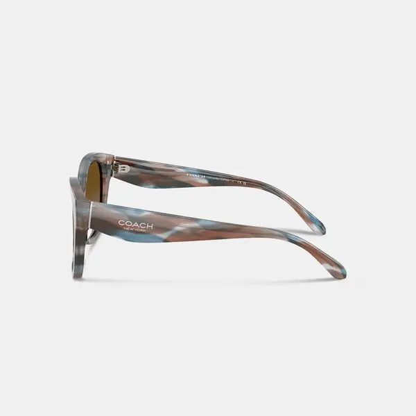 COACH Square Sunglasses - Blue Gradient