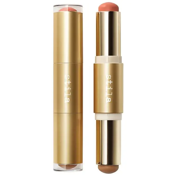 STILA Blush & Bronze Hydro-blur Cheek Duo 9.46g - Apricot & Golden