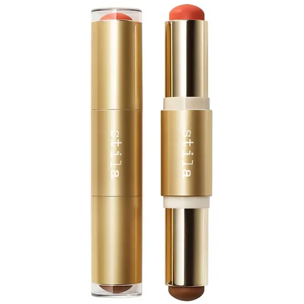STILA Blush & Bronze Hydro-blur Cheek Duo 9.46g - Papaya & Tan