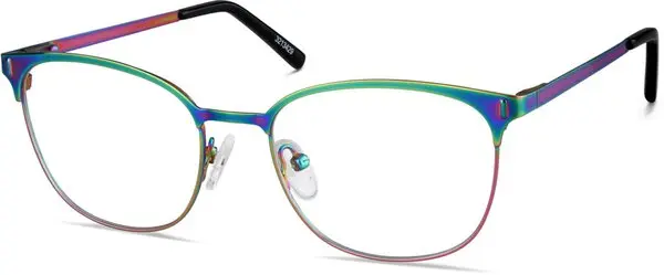 Zenni Browline Eyeglasses - Multicolor