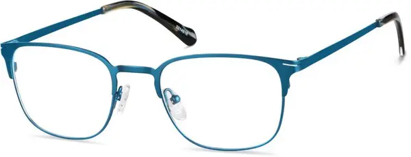Zenni Browline Eyeglasses Frame - Peacock