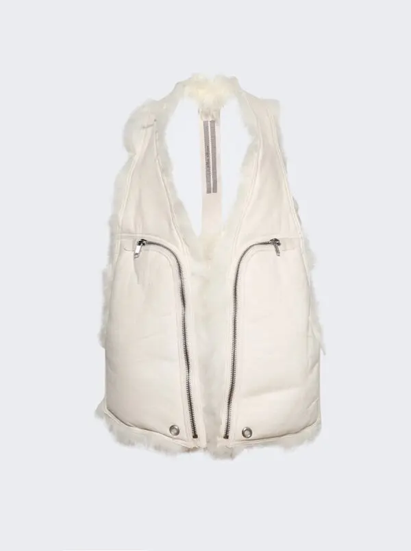 Rick Owens Bauhaus Vest - White