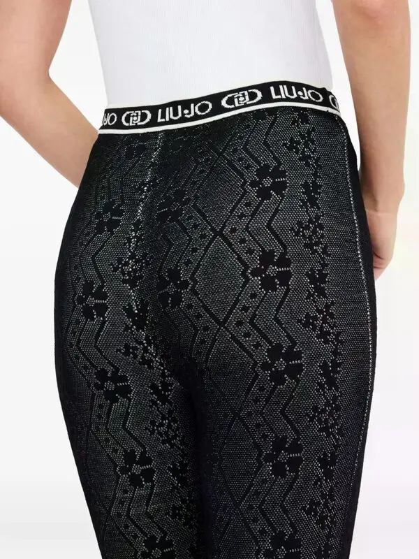 Liu Jo Graphic-pattern Trousers