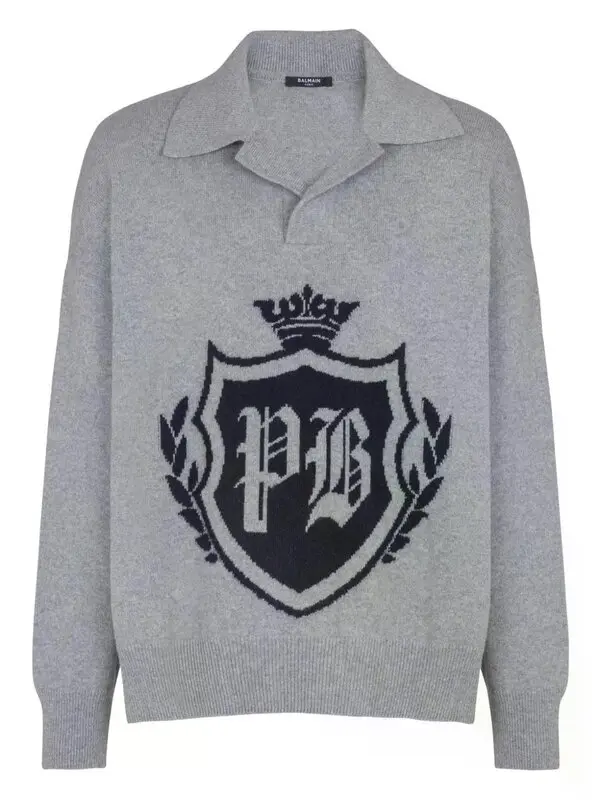 Balmain Emblem Sweater