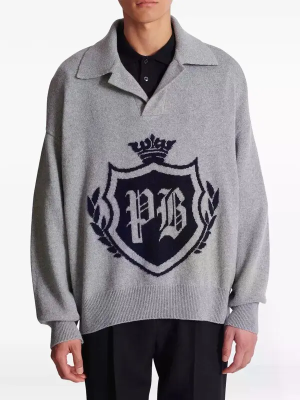 Balmain Emblem Sweater