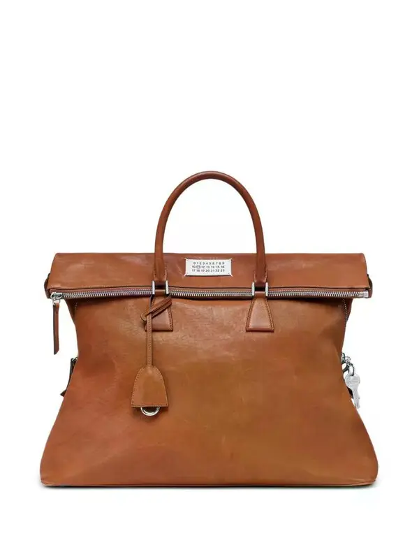 MAISON MARGIELA Medium 5ac Top-handle Shoulder Bag - Brown