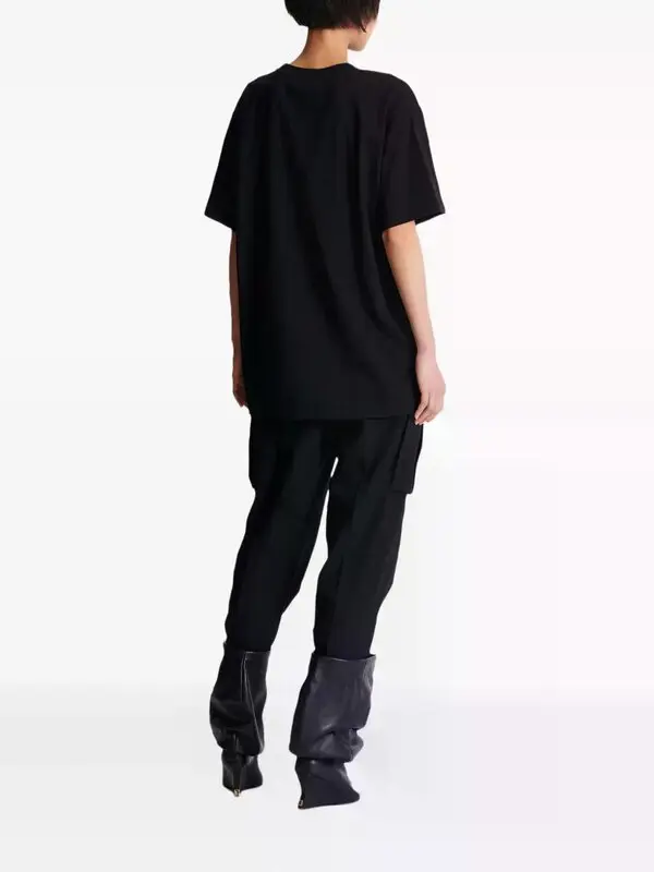 Balmain Leopard-print Graphic T-shirt