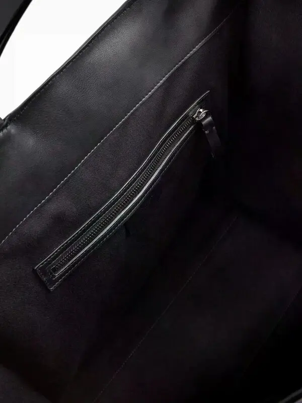 Giorgio Armani Leather Tote Bag