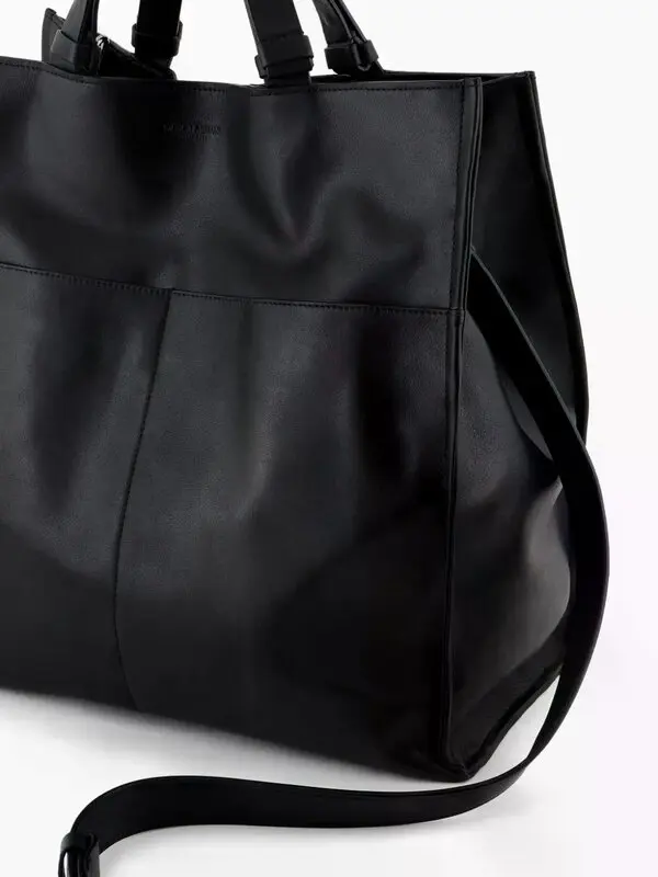 Giorgio Armani Leather Tote Bag