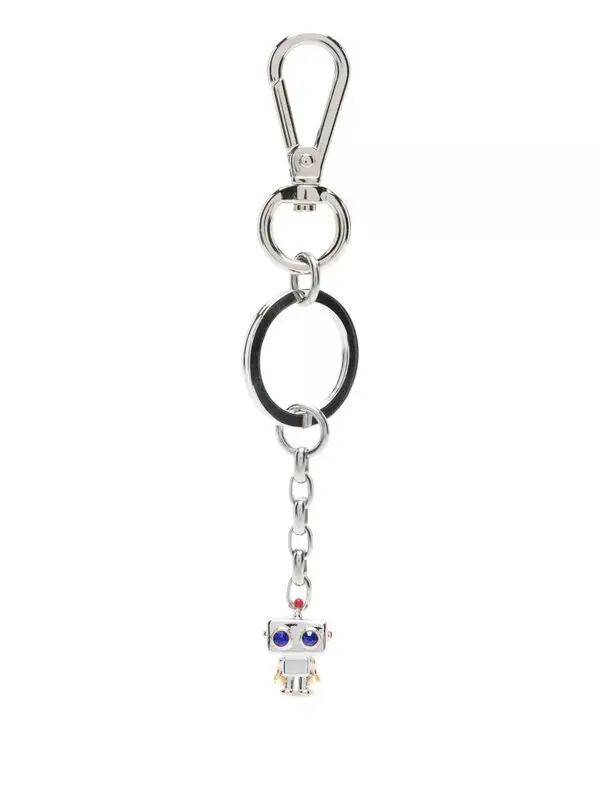 Paul Smith Robot Keyring - Silver