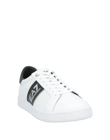 EA7 Soft Leather Low-top Sneakers
