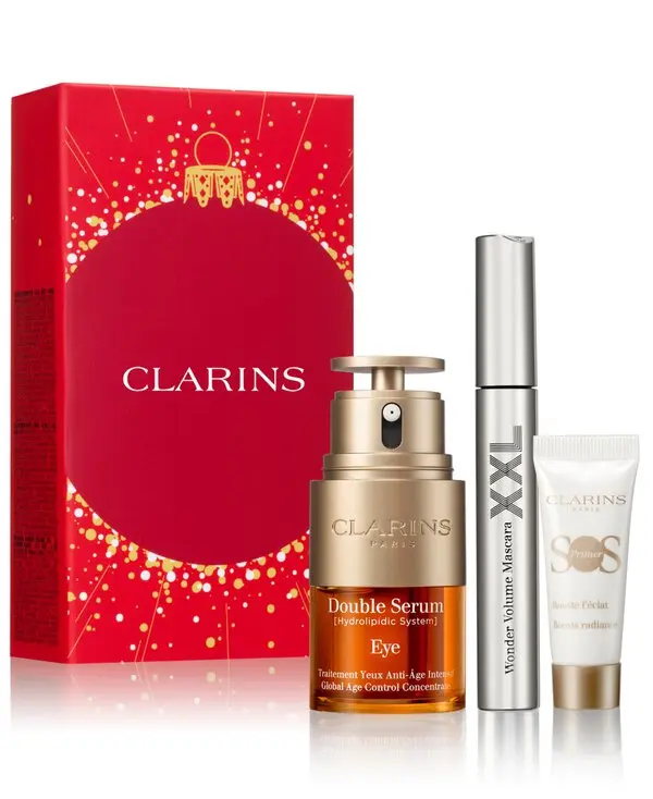 Clarins 3-pc. Double Serum Eye Firming & Hydrating Set - No Color